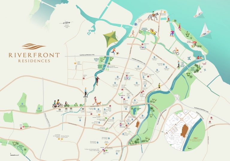 Riverfront Residences Condo · Showflat · Brochure Floor Plans